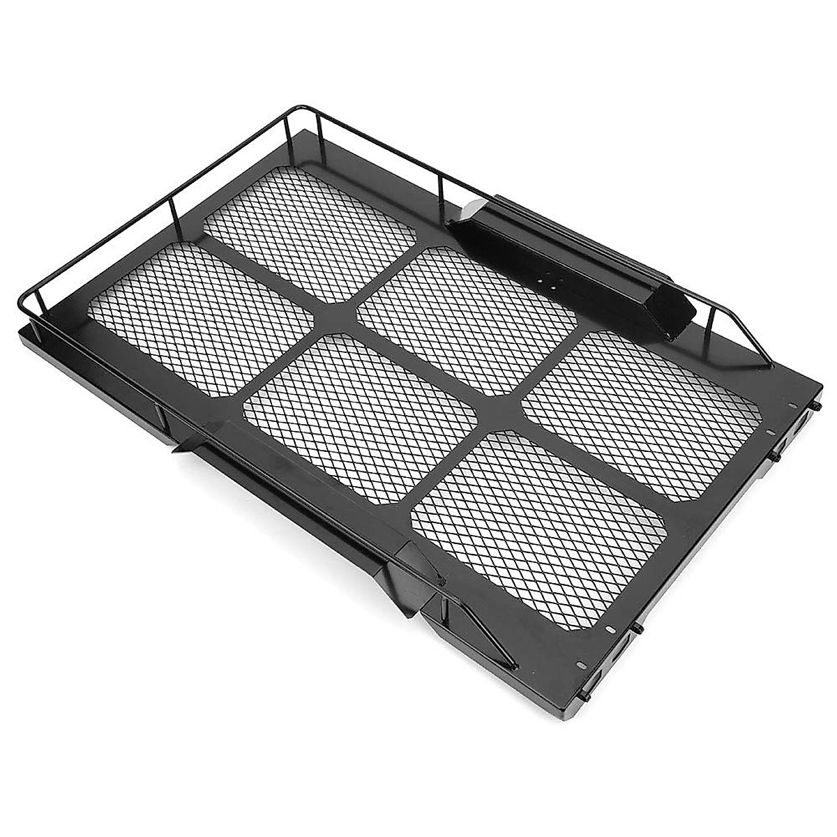 Bicaquu RC Trailer Car, Trail Car Trailer Accessory High Simulated Romote Control Trail Car, for Kids RC Crawler Car Children 1/10 RC Car