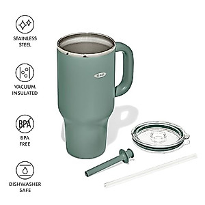 OXO Strive XL Tumbler with Handle – 32 oz. – Jade