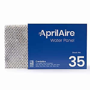 Aprilaire 35 Water Panel Humidifier Filter Replacement for Aprilaire Whole House Humidifier Models 350, 360, 560, 560A, 568, 600, 600A, 600M, 700, 700A, 700M, 760, 760A, 768 (Pack of 2)