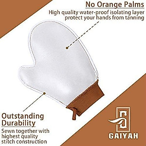 GAIYAH Self Tanning Mitt, Self Tanner Mitt Self Tanning Mit Tanning Mitts Self Tanner Mitt Applicator Tanning Glove For Self Tan Mit，Self Tan Mitt Applicator