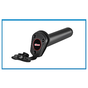 L-SHISM Hardware Nylon Fishing Tackle Accessory Tool Fishing Rod Rack Holder Tackle with Cap Cover Gasket for Kayak Boat Canoe 38mm for Marine Boat (Color : 1pcs)