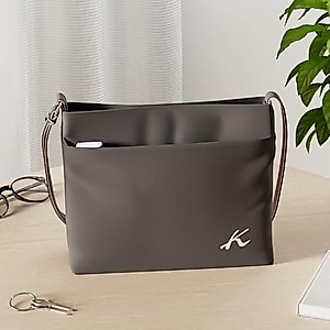 Kitamura R-0702 Crossbody Shoulder Bag, Chocolate/Pink [Brown] 62721, One Size