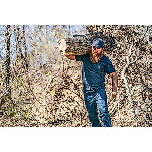 Dickies mens Short Sleeve Performance Cooling Tee T Shirt, Hunter Heather, Large US