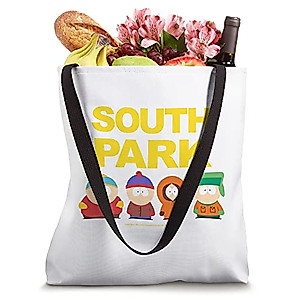 South Park Gang Below Logo Tote Bag
