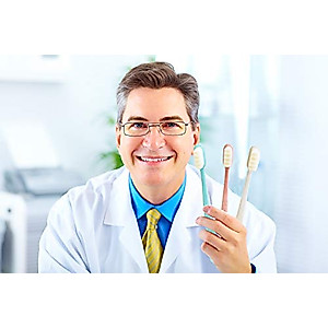 Extra Soft Toothbrushes For Adults - 20,000 Bristles, Super Nano Toothbrushes for Adults For Sensitive Gums, Toothbrush Soft Bristle Adult, Ultra Soft Bristle Toothbrush, Tooth brush, Soft Toothbrush