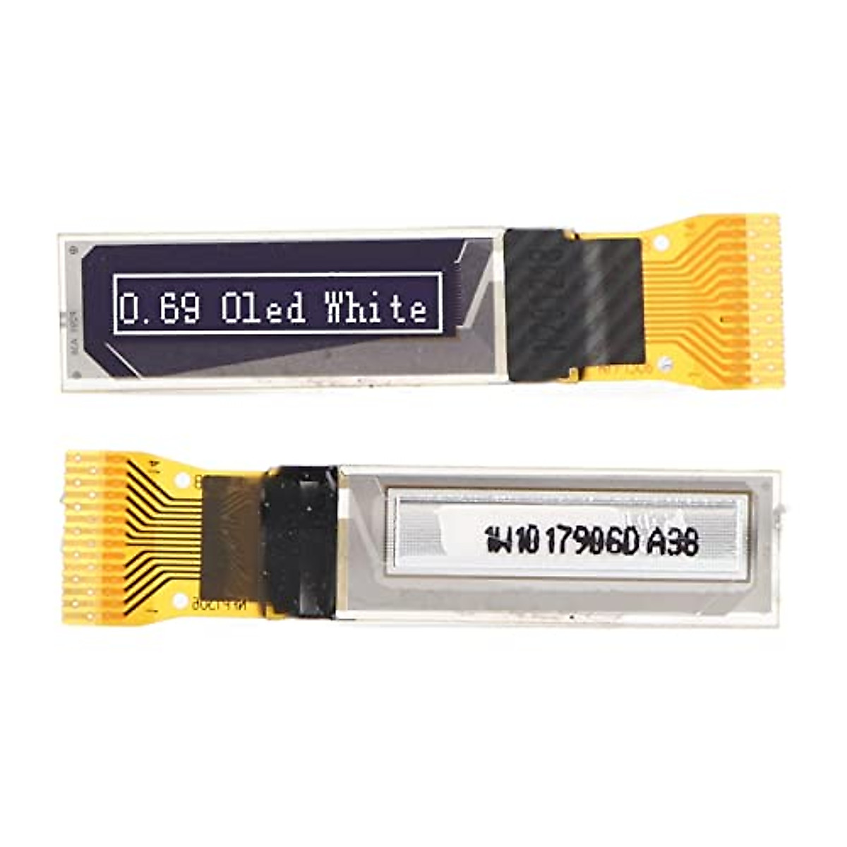 Mxzzand LCD Display Screen, Thin Wide Compatibility 4Pcs Digital LCD Board 0.69in 96x16 14 Pin for DIY