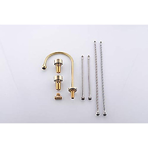 Bath Shower Faucet Deck Mounted Kitchen Fixture Wash Basin Tap Faucets Washing Hand Basin Brass Taps
