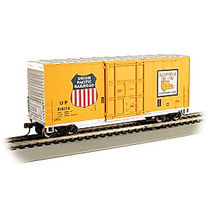 Bachmann Trains - High-Cube Box Car with Sliding Door - Union Pacific® - HO Scale Silver