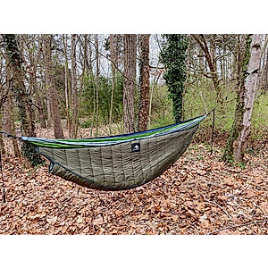 AYAMAYA Single & Double Hammock Underquilt Full Length Big Size Under Quilts for Hammocks, Camping Backpacking Essential, Winter Cold Weather Warm UQ Blanket Bottom Insulation