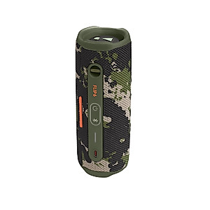 JBL FLIP 6 Waterproof Portable Speaker Bundle with gSport Carbon Fiber Case (Green Camo)