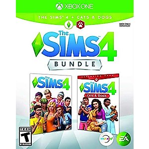The Sims 4 Plus Cats & Dogs Bundle - Xbox One
