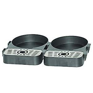 Service Ideas APDT1BL Airpot Stand with Drip Tray,Black