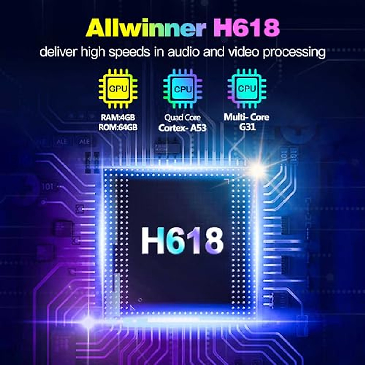 TV Box Android 11.0 4GB RAM 64GB ROM S905W2 Quad-Core 64bit Cortex-A35 2.4G/5.8G WiFi OTA Update UHD 4K TV Box HDR10+ BT5.0 USB3.0 HDMI 2.1, Android Box 2023