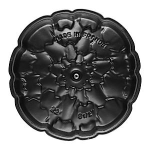 Staub Cast Iron 3-qt Artichoke Cocotte - Basil, Made in France