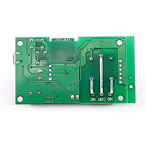 Newgoal wireless jog relay momentary/self-locking switch module DIY smart home remote control wifi relay switch Ewelink App compatible with Alexa Echo Google Home IFTTT (DC1)