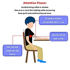 Extra Large Cuff Compatible with Omron 9”-21” Inches (22-53CM) XL Blood Pressure Cuff Adult ARM BP Replacement Cuff for Big ARM(X-Large)