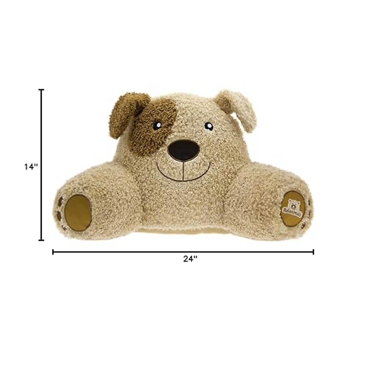 Relaximals Puppy Dog Kids Reading Pillow
