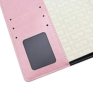 A5 PU Leather Cover Notebook with Combination Lock Diary Journal Travel Solid Color Digital Password Writing Book Notepad, 240 Pages,Lined Paper