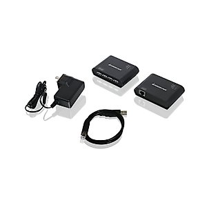 USB 2.0 4 Port USB Extender - Up To 165Ft - Cat5, Cat5e or Cat6 Ethernet - High Speed (480Mbps) - Plug-n-Play - TAA compliant - Windows - MacOS - GUCE64