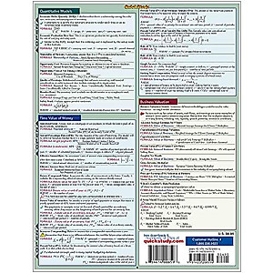 Finance Equations & Answers (Quick Study Academic)