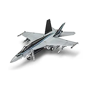Revell 85-5871 Top Gun Maverick's F/A-18E Super Hornet Fighter Jet Kit 1:48 Scale 161-Piece Skill Level 5 Plastic Model Airplane Building Kit , Gray