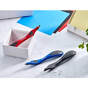 Bostitch Office Bostitch Professional Magnetic Easy Staple Remover Tool, 3 Pack, Black Blue and Red Colors Included, Staple Puller Stick for Office Home & School.