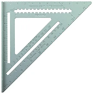 IRWIN Tools Rafter Square, Aluminum, 12-Inch (1794465)