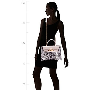 GUESS Zira High Society Satchel, Leopard Multi