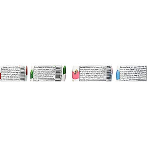 Jelly Belly Drink Mix - Variety Pack 4 Bottles, Naturally Flavored Water Enhancer, Sugar Free, Zero Calorie, Makes 96 Drinks