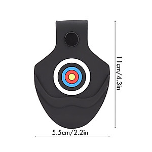 FAMKIT Recurve Bow Limb Protection Archery Rest Rubber Foot Pad Protector Accessories for Outdoor Hunt