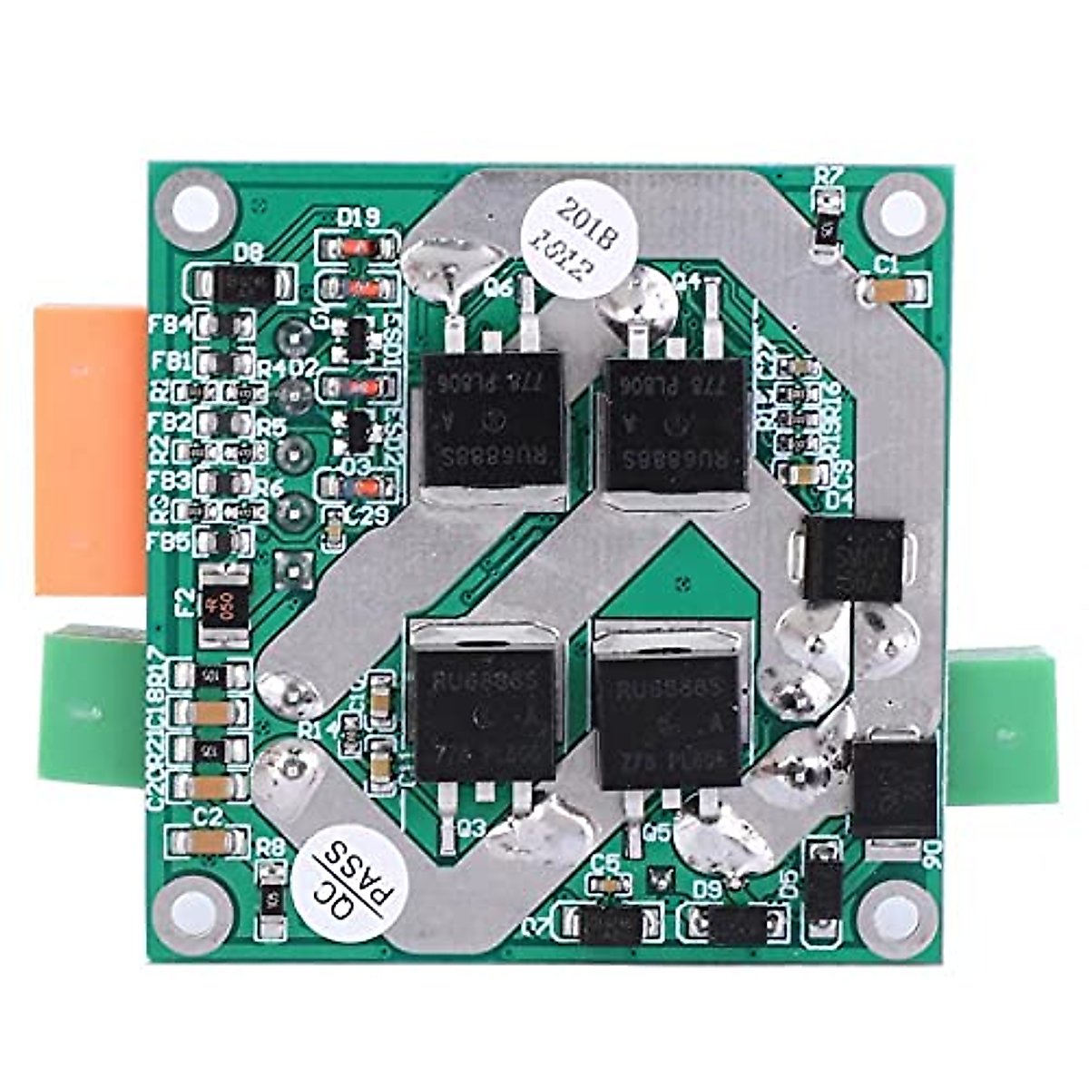 Davitu Motor Driver - Large Power DC Motor Drive Board 12/24/36V H Bridge Positive and Reverse Rotation Full PWM with Undervoltage Protection