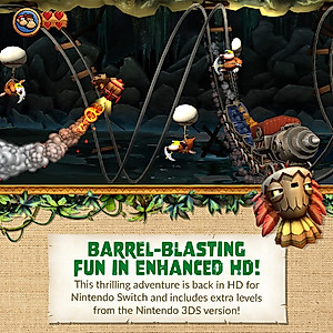 Donkey Kong Country Returns HD Nintendo Switch World Edition