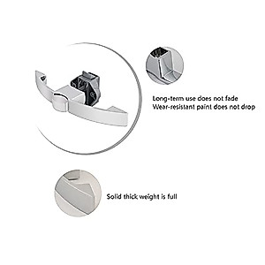 Button Latch Lock,Cupboard Cam Lock, 4 PCS,Push Lock Latch Door,Pop Up Knob Button Catch Lock,Door Lock Catch Zinc Alloy Pop Up Cupboard Door Knob Latch Fit 14mm-16mm Thickness Cabinet Boat Horsebox C