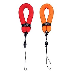 2 Pack Waterproof Camera Float Strap for Olympus TG-6 TG-5 TG-4 TG-3 TG-870 TG-860 Nikon W300 W150 W100 AW120 AW110 Canon D30 D20 Fuji Fujifilm XP140 XP130 XP120 XP90 XP80 & More Underwater Camera