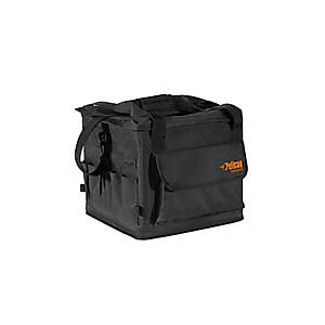 Pelican - Exocrate Fishing Bag - Large Saltwater Resistant Fishing Bag - Kayak Fishing Tackle Storage Bag - Fits a Milk Crate,Black