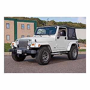 CURT 31028 2-Inch Front Receiver Hitch, Select Jeep Wrangler TJ, Drilling Required