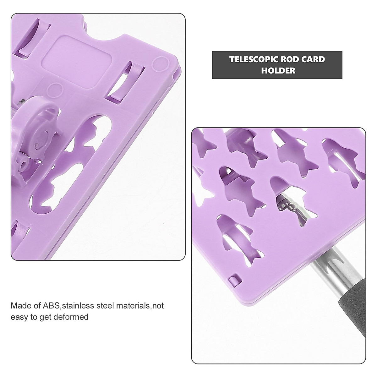 Parking Telescopic Check Rod Grabber Tool Parking Toll Swiping Stick Parking Payment Stick Telescopic Pass Rod Toll Pass Rod Car Stoppers for Parking Payment Rod Car Payments Rod