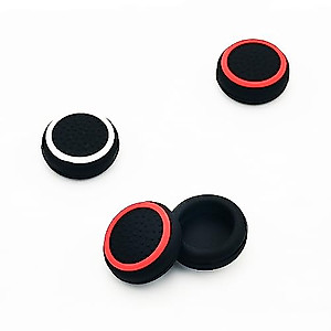 Joystick Replacement Cap Thumb Grip for Rog Ally Gaming Console, Silicone Joystick Cap Analog Stick Cap, 3D Analog Cap Skin Replacement Part (Pack of 4)