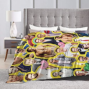 Blanket Ryan Gosling Soft and Comfortable Warm Fleece Blanket for Sofa,Office Bed car Camp Couch Cozy Plush Throw Blankets Beach Blankets