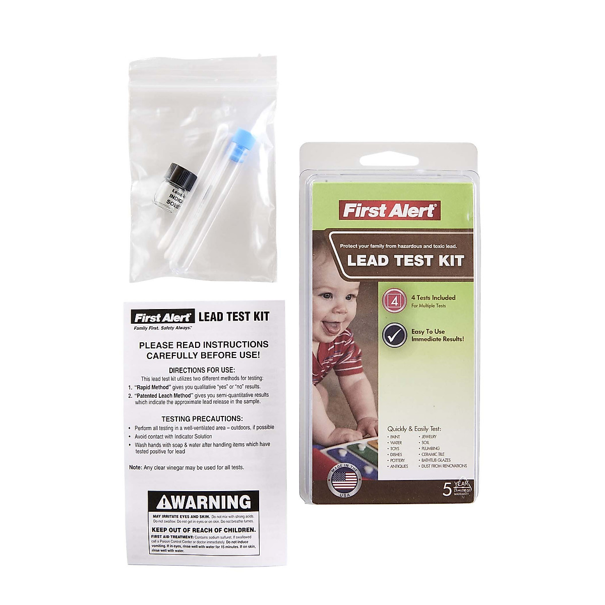 First Alert LT1 Premium Lead Test Kit