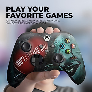 DreamController Original X-box Modded Controller Special Edition Customized Compatible with X-box One S/X-box Series X/S & Windows 10 Made with Advanced HydroDip Print Technology (Not Just a Skin)