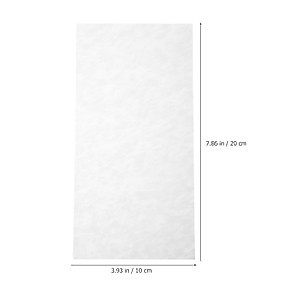 SUPVOX 2pcs Inlay Material White Mother of Pearl Shell Blanks Sheet Rectangle Inlay Material for Guitar