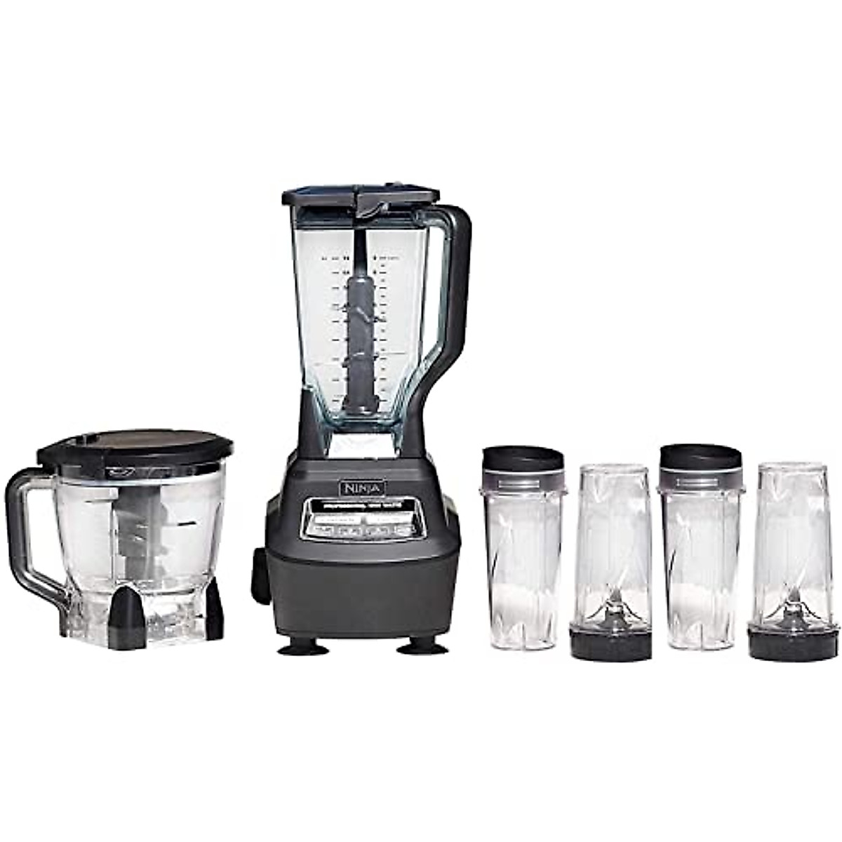 BL770 Mega Kitchen System, 1500W, 72-oz Pitcher, 64-oz. Processor Bowl, (4) Four 16-oz. To-Go Cups