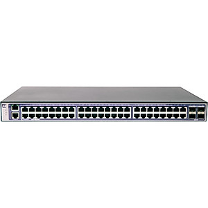 210-Series 48 Port 10/100/1000BASE-T PoE+ 4 1GbE unpopulated SFP Ports 1 Fixed AC PSU L2 Switching with Static Routes