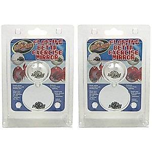 Zoo Med Floating Betta Exercise Mirror (2 Pack)