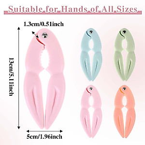 COMNICO Crab Crackers and Tools, 4Pcs Multifunctional Crab Leg Crackers Efficient Lobster Crackers Multicolored Seafood Tools Set Portable Seafood Crackers Crab Legs Utensils Nut Cracker