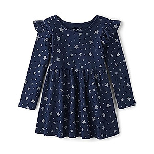 The Children's Place,and Toddler Long Sleeve Fashion Dress,2T