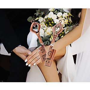 64GB USB 3.0 Flash Drive, BorlterClamp Memory Stick Retro Metal Love Heart Key Shaped USB Drive Thumb Drive