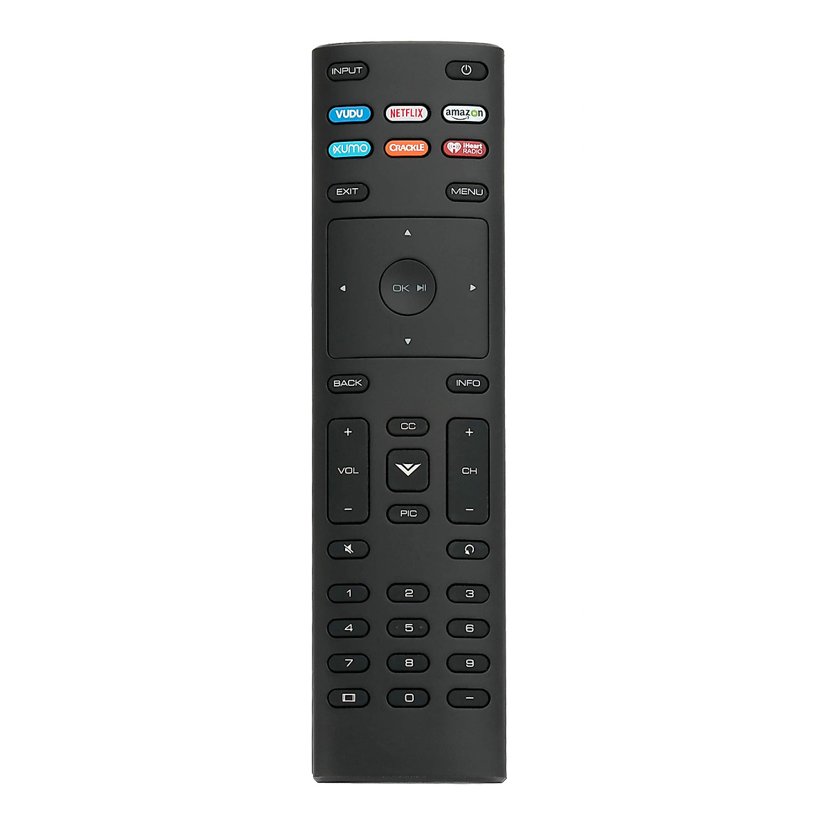 XRT136 Replace Remote Control Compatible for VIZIO TV E70-E3 E75-E1E75-E3E80-E3M50-E1 M55-E0 M65-E0 M70-E3 M75-E1 P55-E1 P65-E1 P75-E1 D24f-F1 D32f-F1 D43f-F1 D43f-F1 D50f-F1 E43-E2 E50-E1