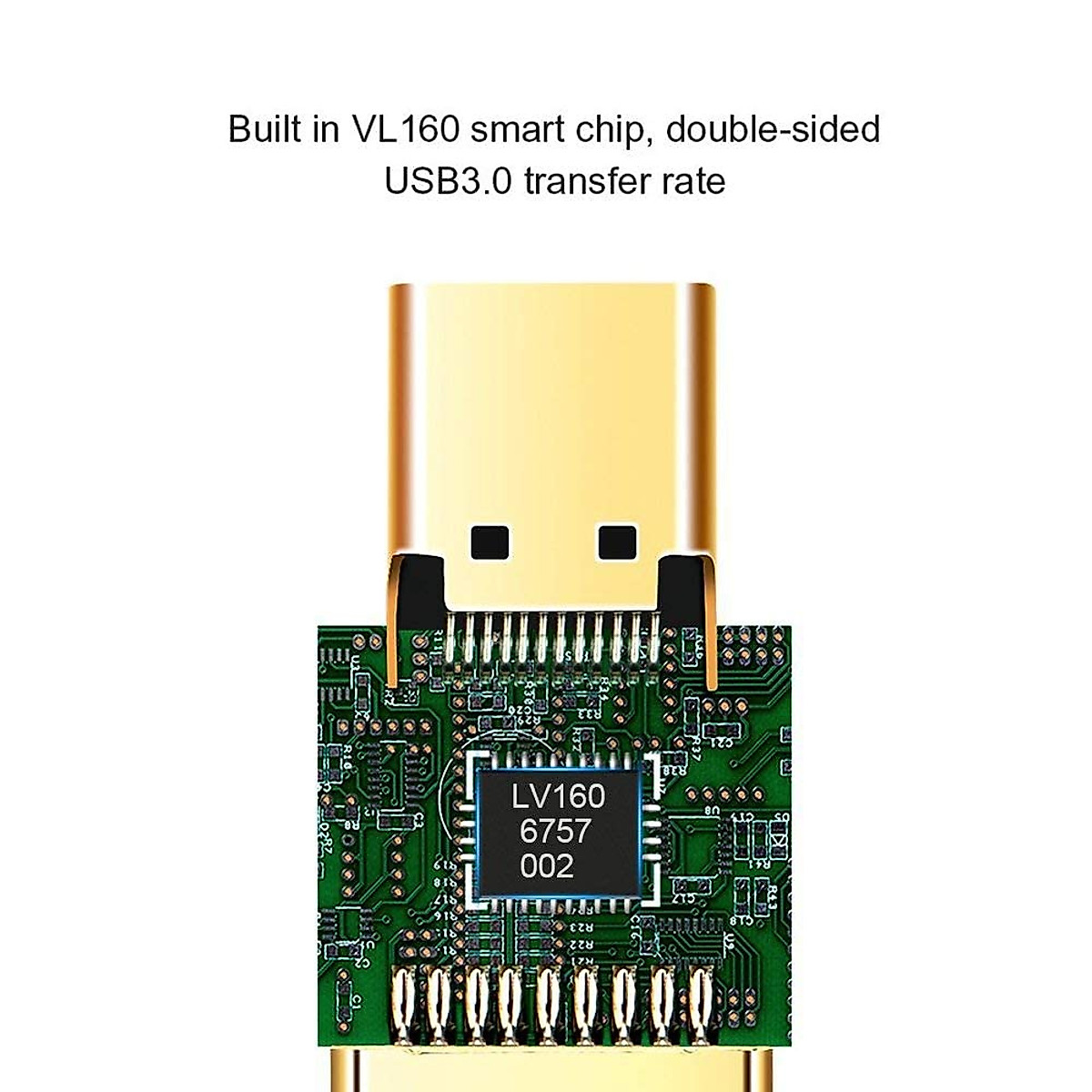 CableCreation USB 3.1 USB C Female to USB Male Adapter 5Gbps USB to USB C Adapter, USB A to USB C Adapter Female USB C Adapter for Laptops Logitech StreamCam, etc